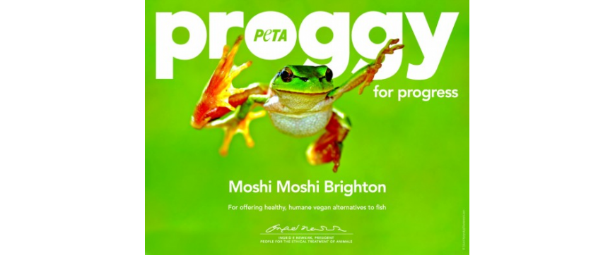 There's Nothing Fishy About Moshi Moshi's PETA Award