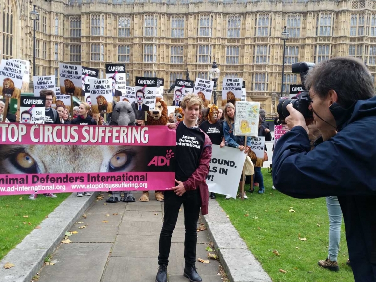 PHOTOS: 'Wild Animals' Roar for Cruel Circuses to End