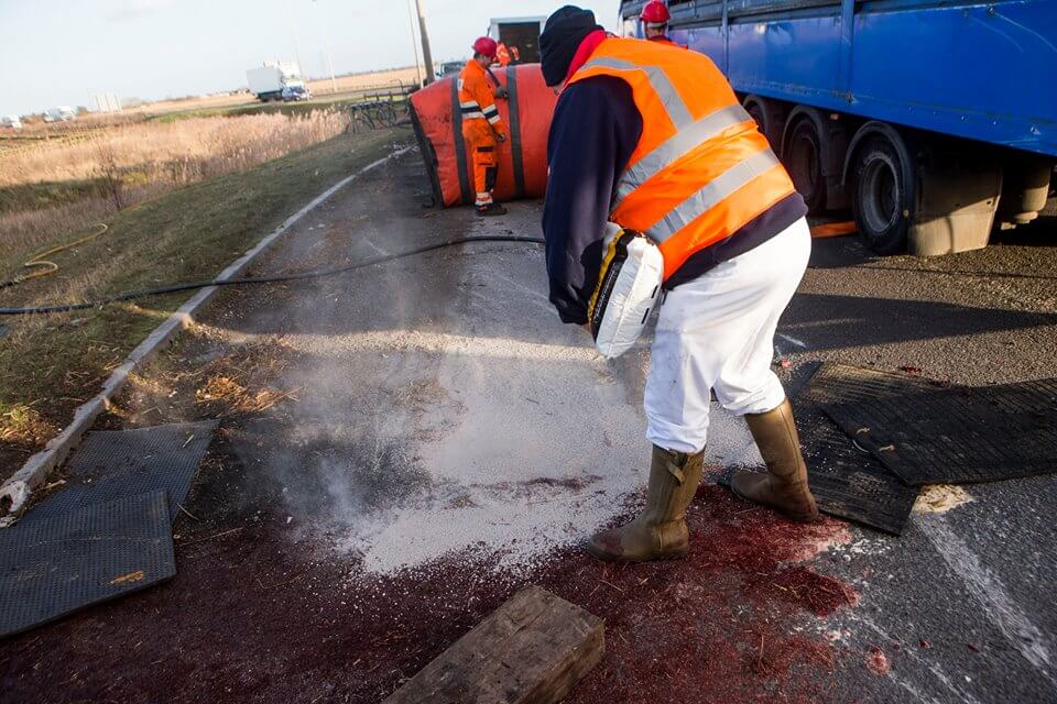 Lincolnshire Pig Lorry Crash – Help Prevent Further Tragedies