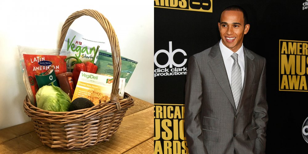 Lewis Hamilton Is on a Vegan Mission