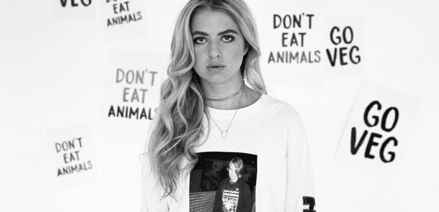 Anaïs Gallagher Calls for a Meat-Free Revolution