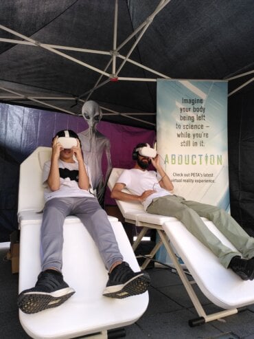 PETA’s Virtual Reality Experience ‘Abduction’ Tours the UK