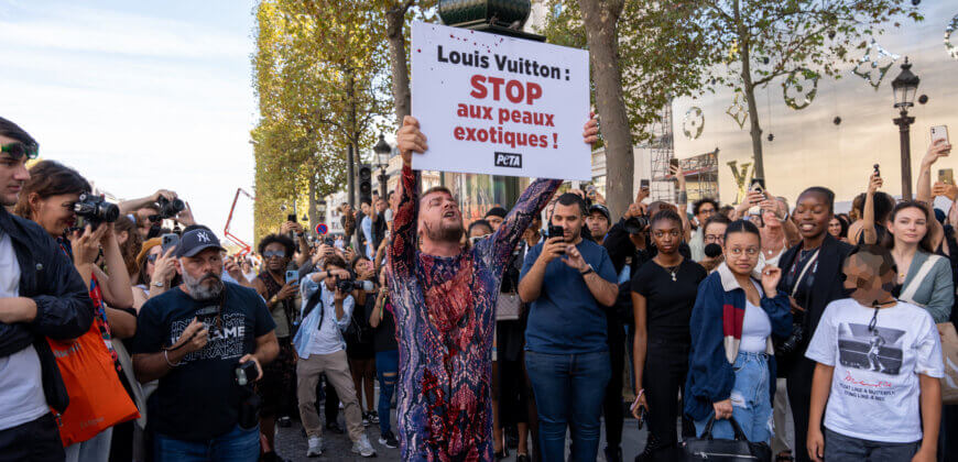 Activists Take Over Hermès Runway