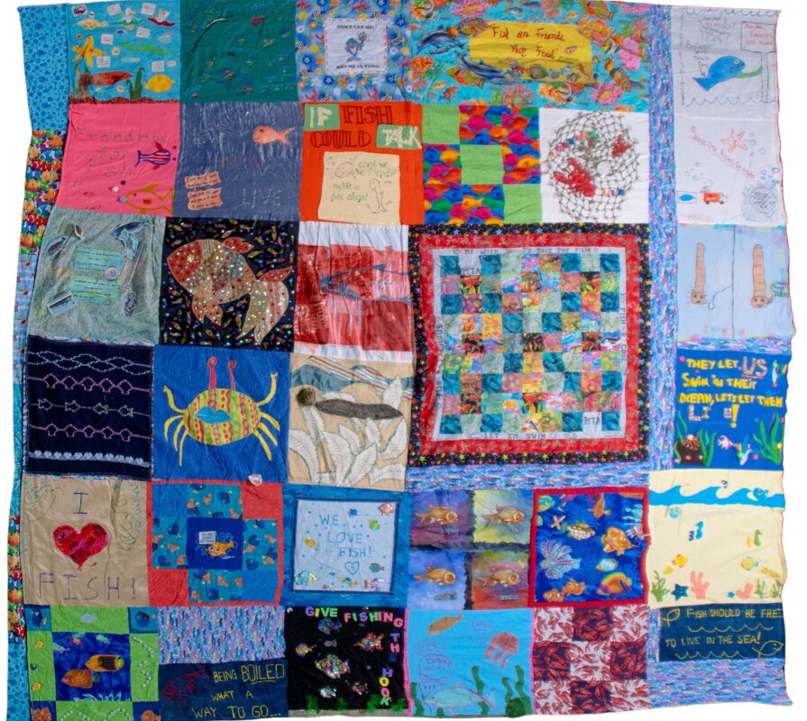 World’s First Fish Empathy Quilt