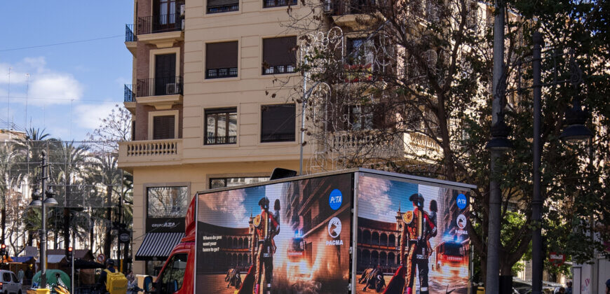 PETA and PACMA Bring Anti-Bullfighting Message to Valencia’s Fallas ...