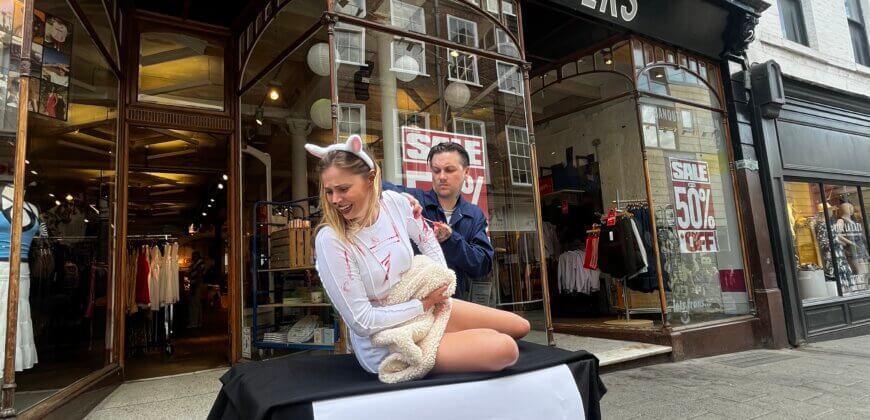 Why PETA ‘Sheep’ Was ‘Sheared’ Near Urban Outfitters Store