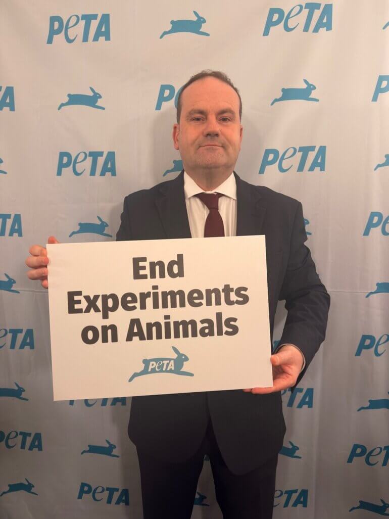 Douglas McAllister MP Pushes for Plan to End Animal Testing - Media ...